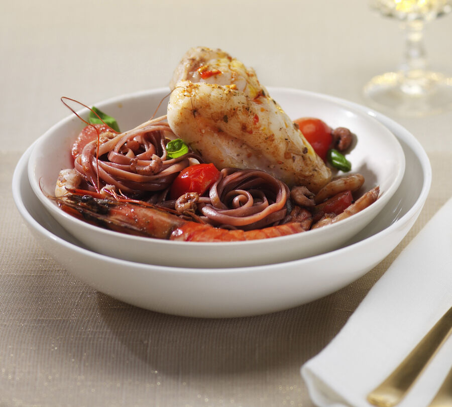 Linguine & Monkfish | Recipes